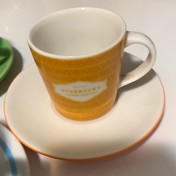 Kitchen | Starbucks Teacups And Plates Set Of 3 | Poshmark